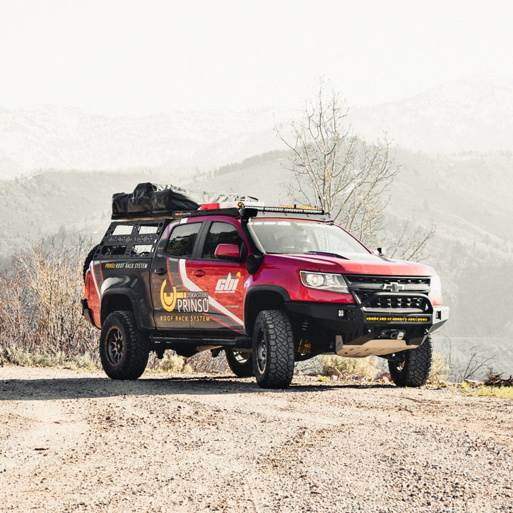 CBI Off Road Chevy Colorado Sheet Metal Style Bed Rack | Short Bed Cab ...