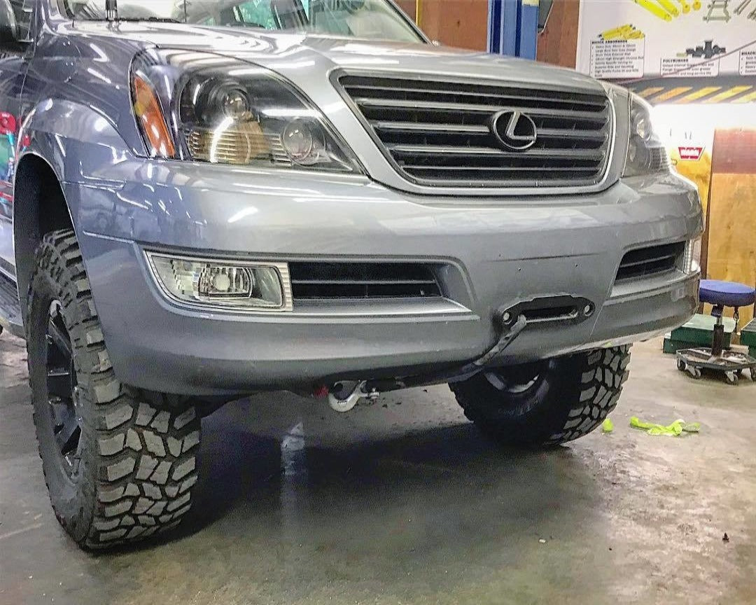 LFD Off Road Adjustable Hidden Winch Mount - GX470 2003-2009 – Roof Top ...
