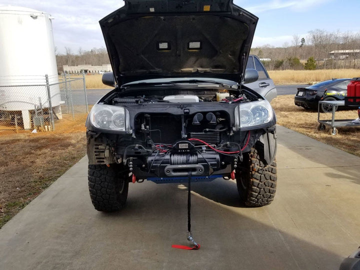 LFD Off Road Adjustable Hidden Winch Mount - GX470 2003-2009 – Roof Top ...