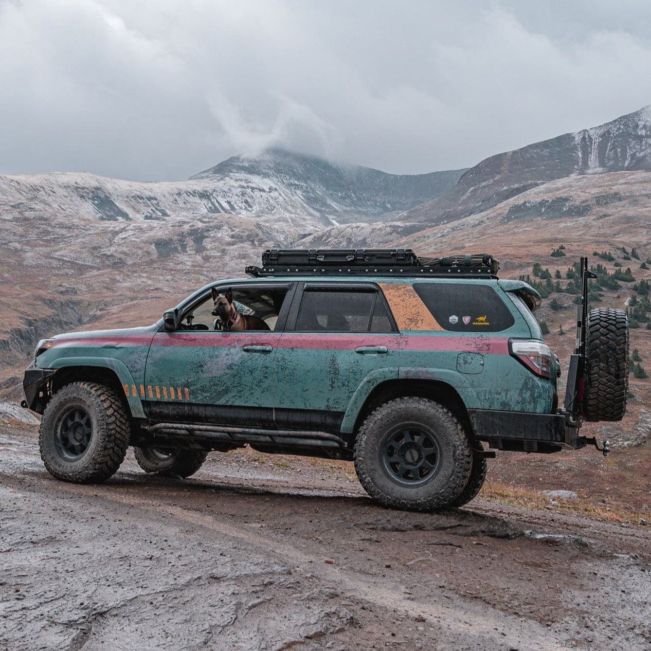 LFD Off Road 7/8 Roof Rack -Side Rails Only - 5th Gen 4Runner – Roof ...