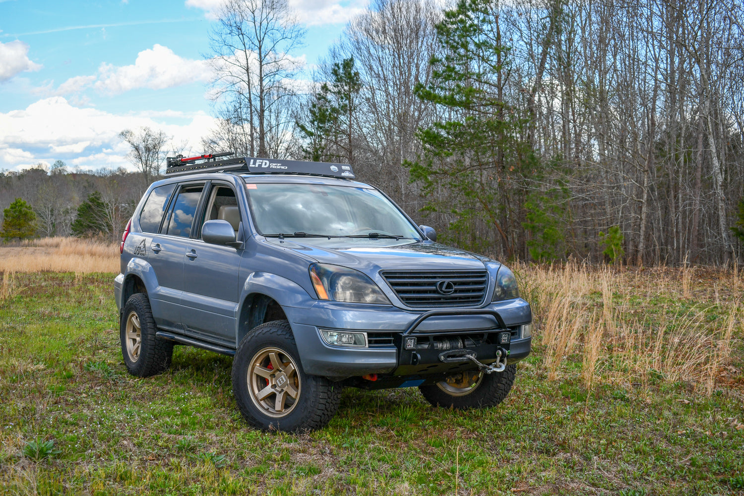 LFD Off Road Hybrid Front Bumper - GX470 2003-2009 – Roof Top Overland