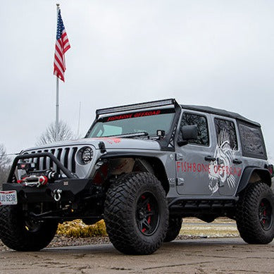 Fishbone Offroad 2018-Current JL Wrangler Rocker Guard (4-Door) – Roof ...